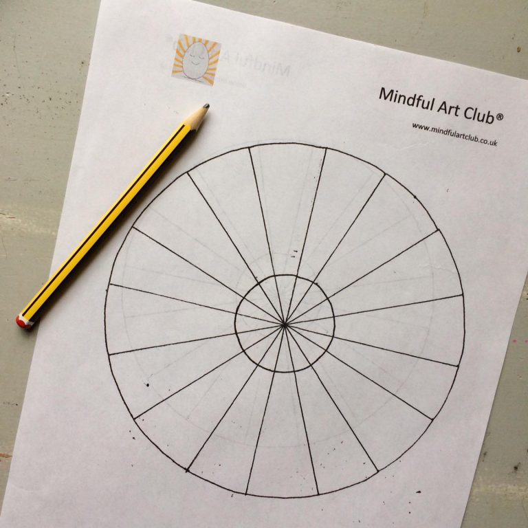 Free Printable Mandala Template – Mindful Art Club