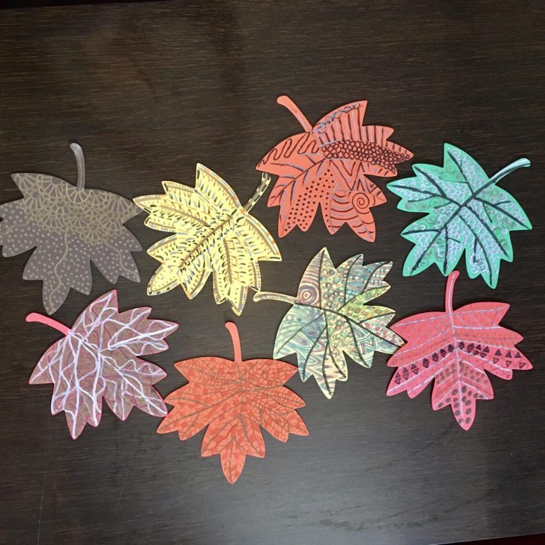 This Printable Autumn Colouring Page Creates Calm! – Mindful Art Club